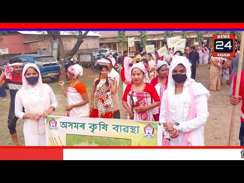 Assamese News // Katahguri Collage Week Last Day Rally // Assamese Big ...