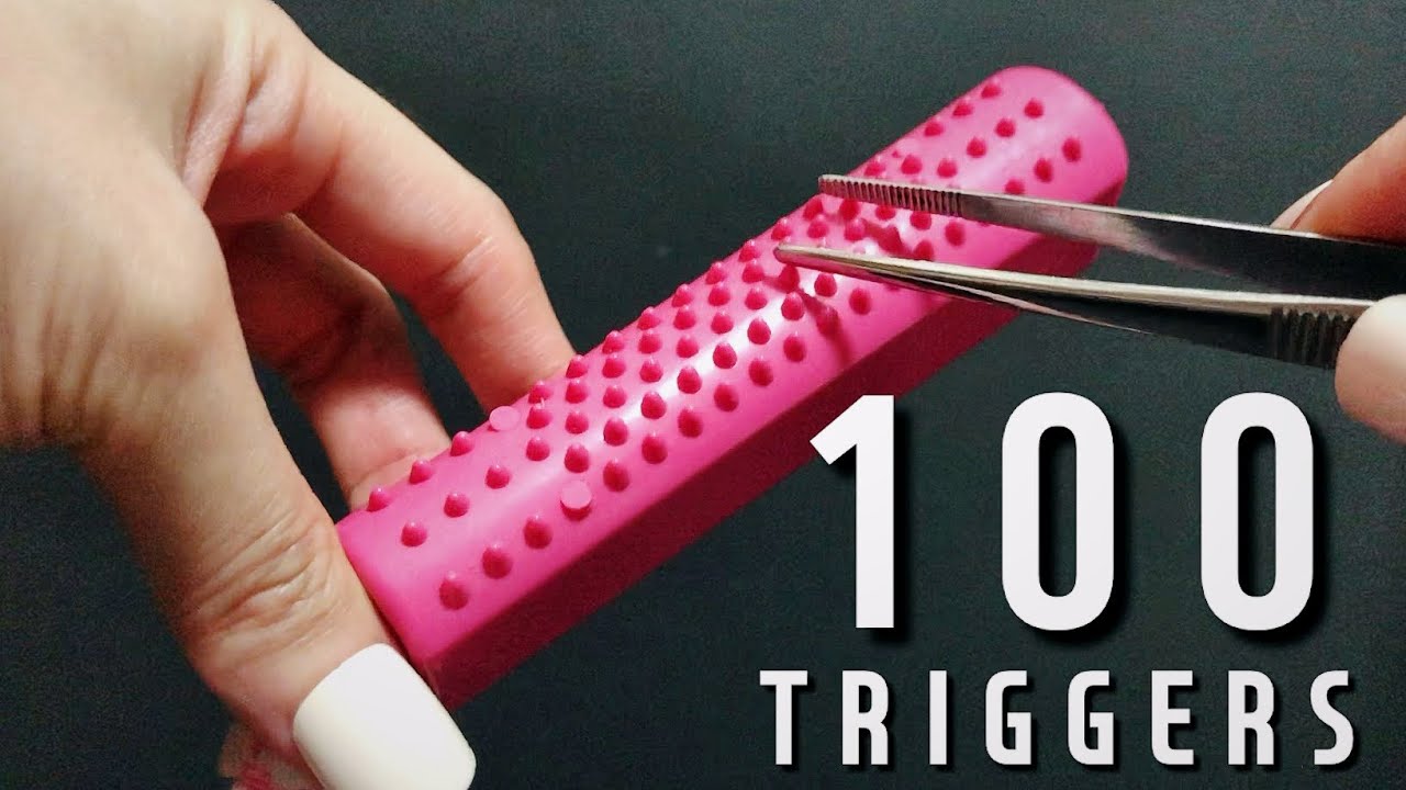 Asmr 100 Triggers In 4 Minutes 4분안에 100가지 트리거 Asmr Challenge 100