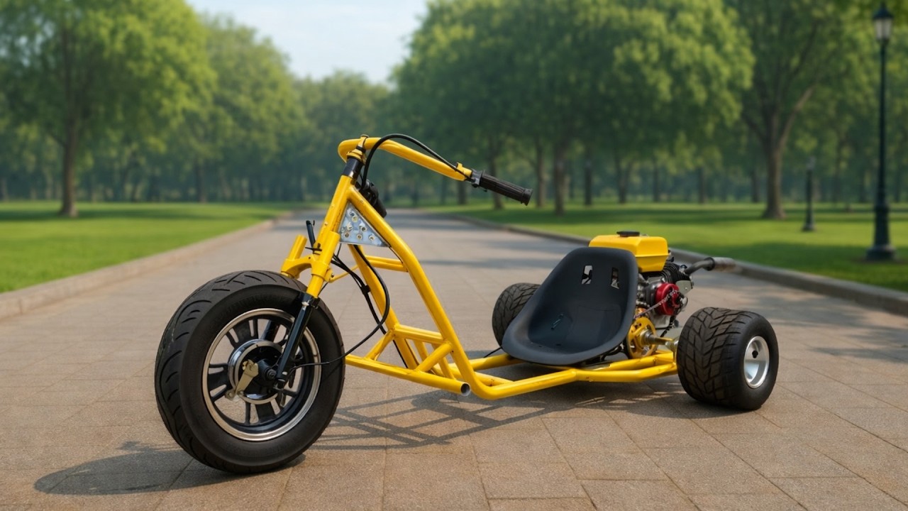 $500 DIY Go-Kart – Raw Build, Smooth Ride, Crazy Acceleration! - YouTube