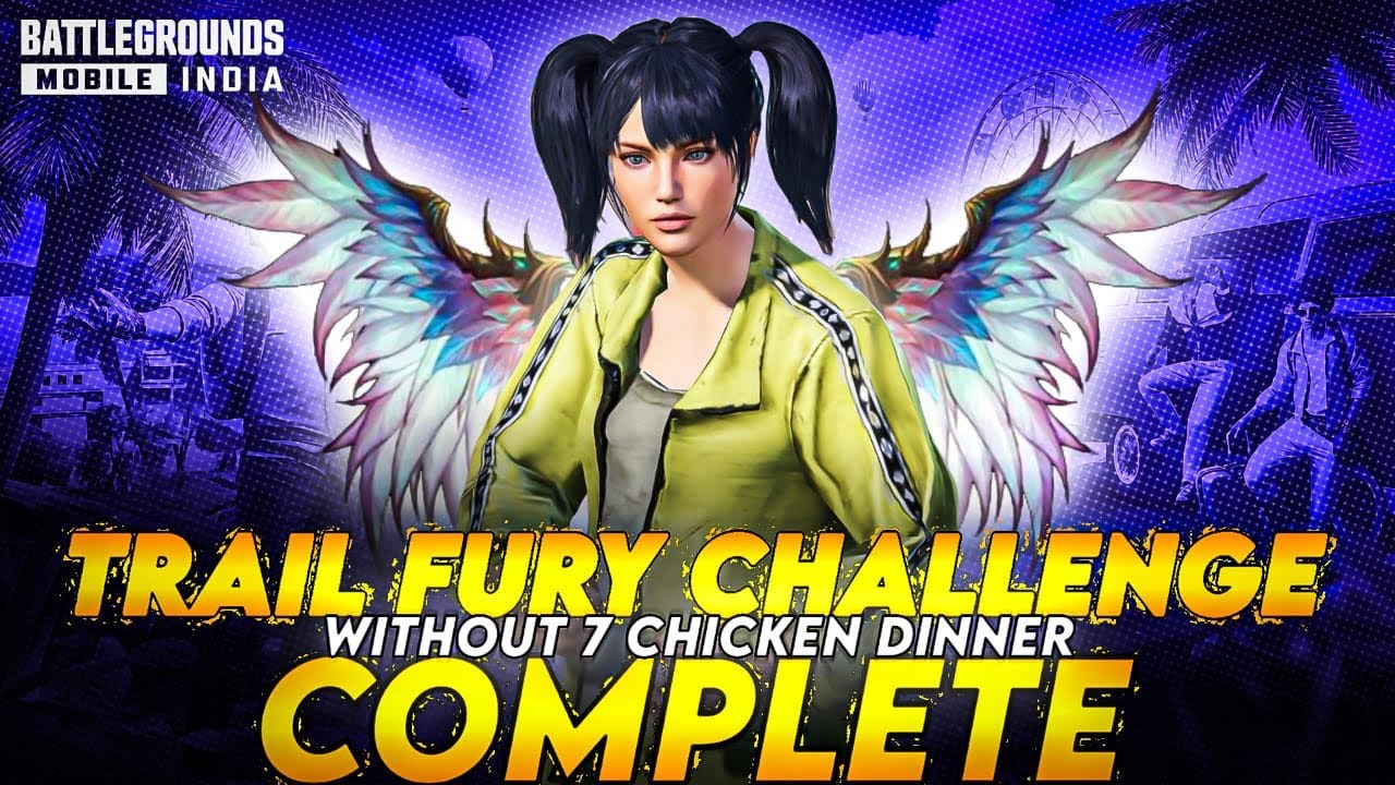 TRAIL FURY CHALLENGEWITHOUT 7 CHICKEN DINNER COMPLETE🥵 - YouTube