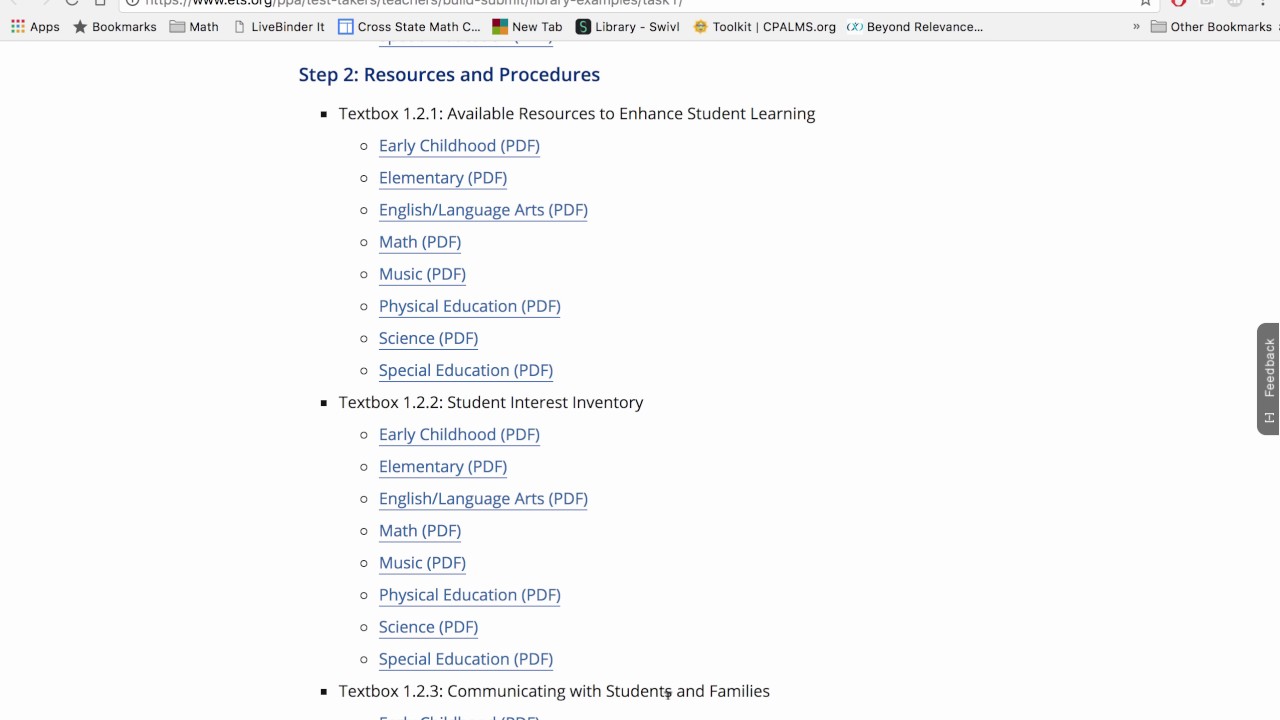 PPAT Task 1 Library of Examples - YouTube