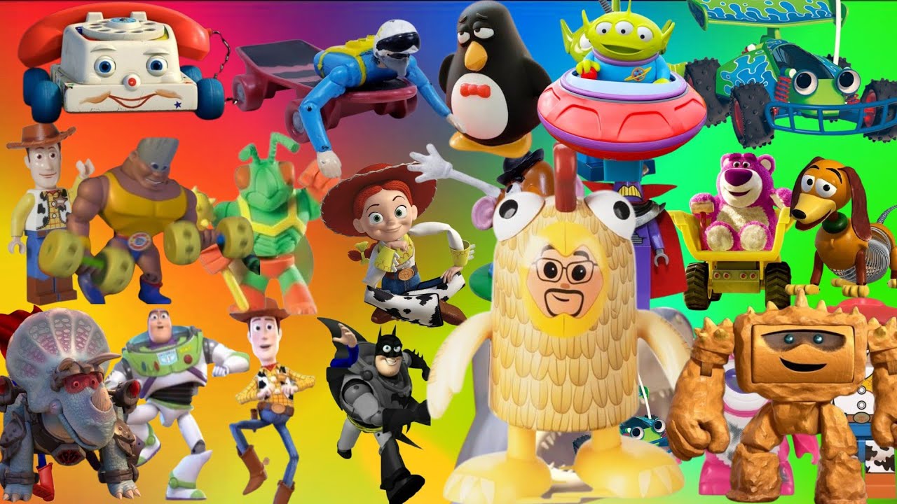 Looking for Disney Pixar Toy Story 3 Woody, Buzz Lightyear, jessie, Mr ...