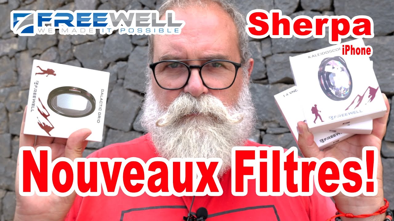 Freewell Sherpa pour iPhone Nouveaux Filtres - EN FRANÇAIS - YouTube