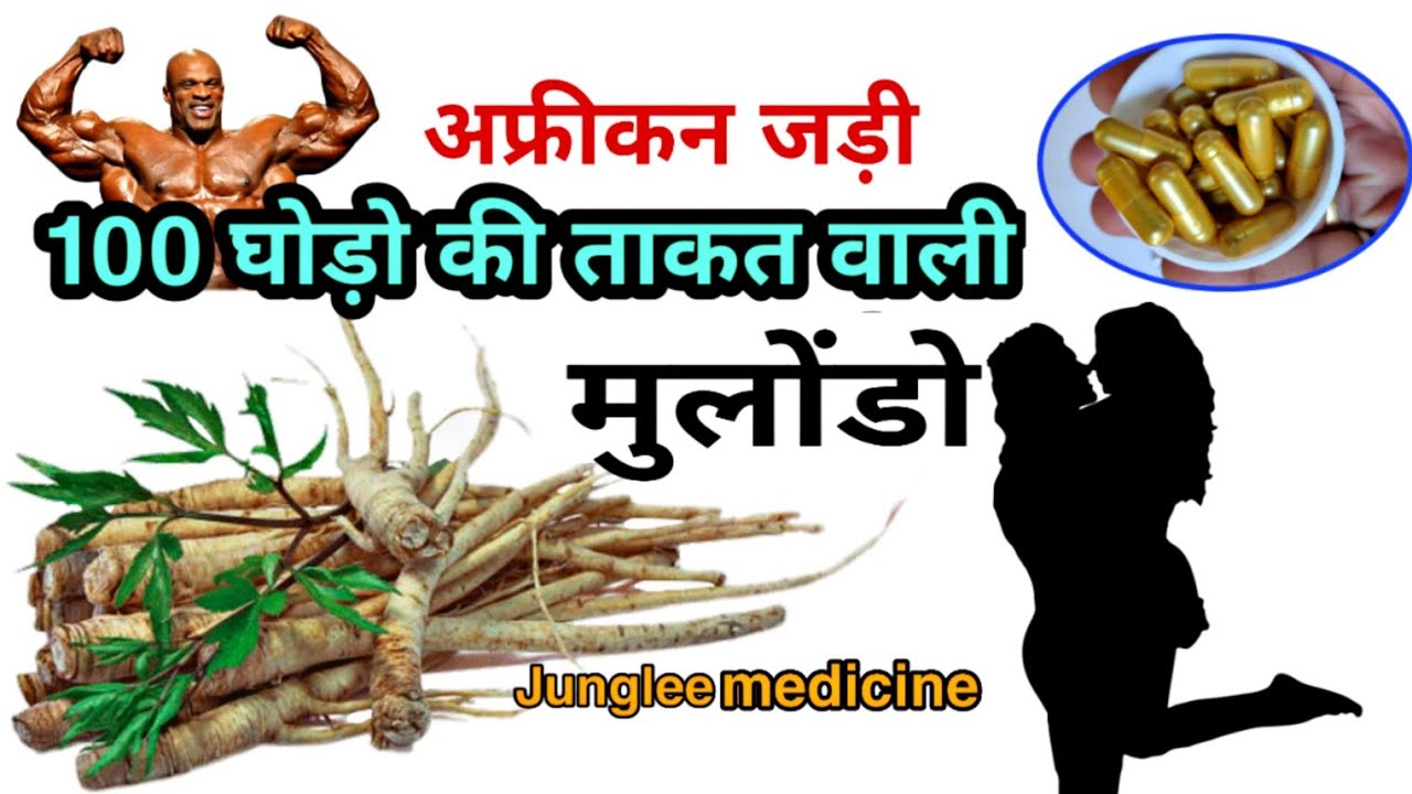 मुलोंडो जड़ी-बूटी सभी प्रकार की पुरुषों की मर्दाना कमजोरी को दूर करती ...