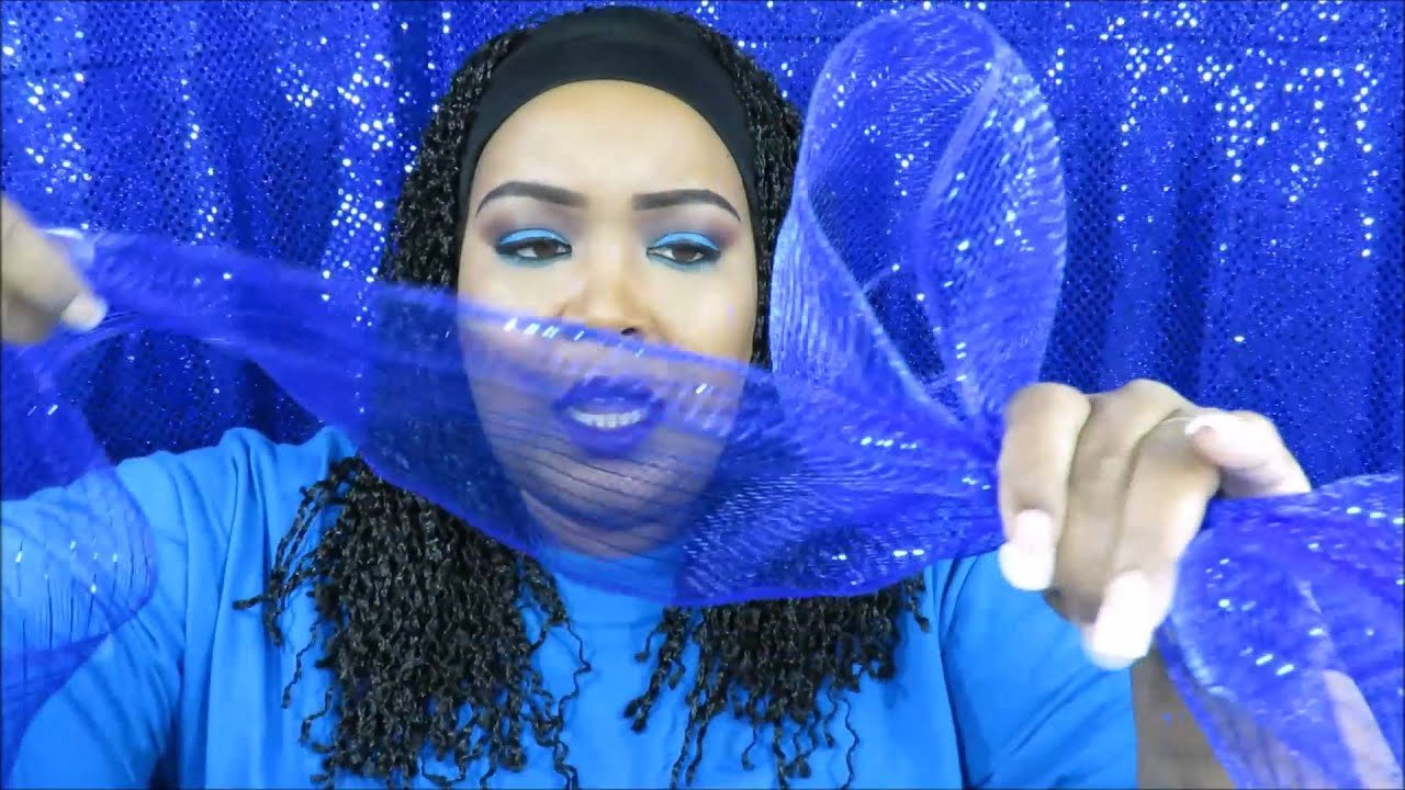 *DIY* How To Bubble Mesh Bow Easy Way - YouTube