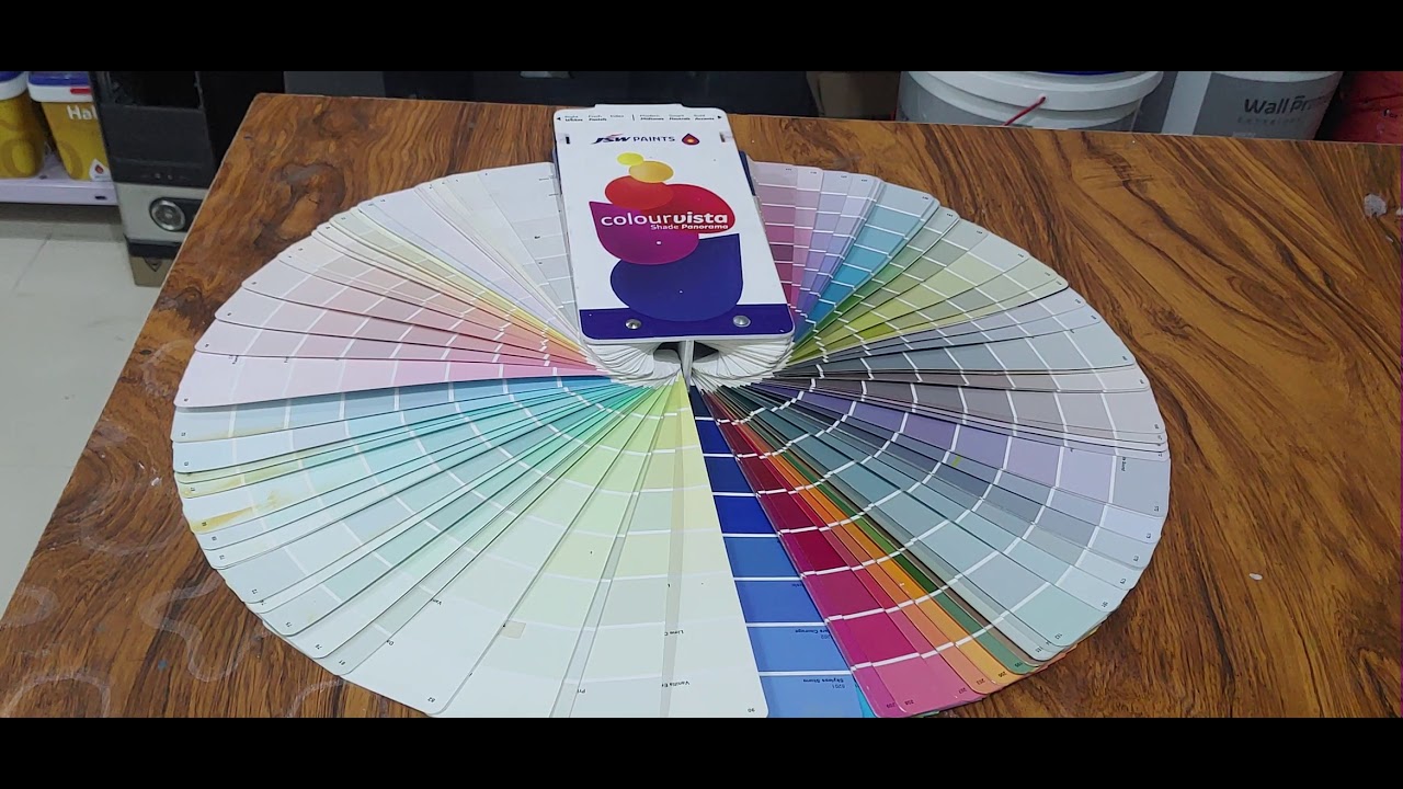 JSW Paints All New Shades 1808.... - YouTube