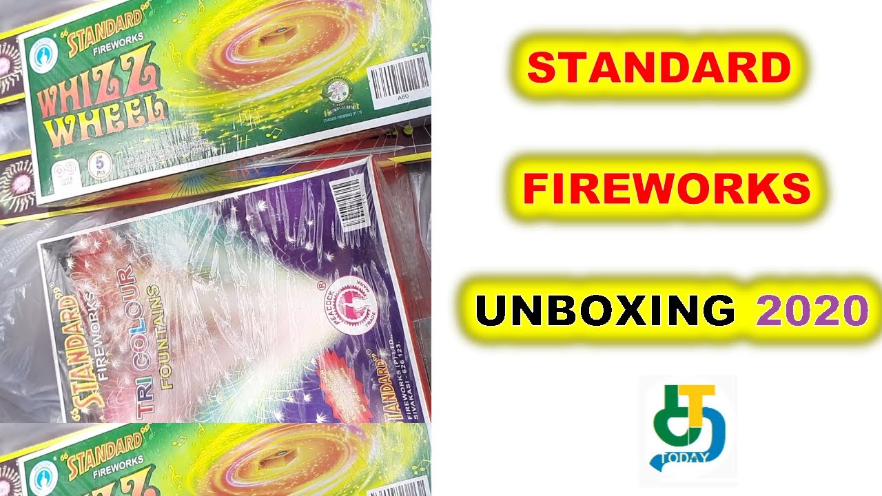 STANDARD FIREWORKS CRACKERS UNBOXING 2020|Crackers Unboxing - YouTube