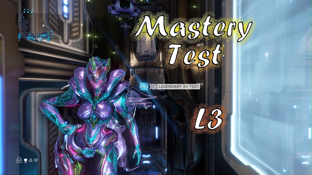 Warframe - Mastery Test Legendary 3 - YouTube
