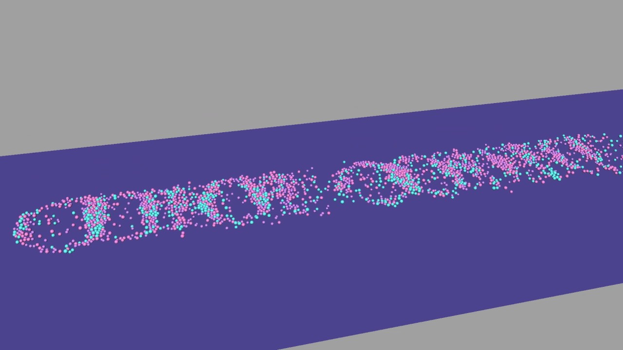 Text Particles - YouTube