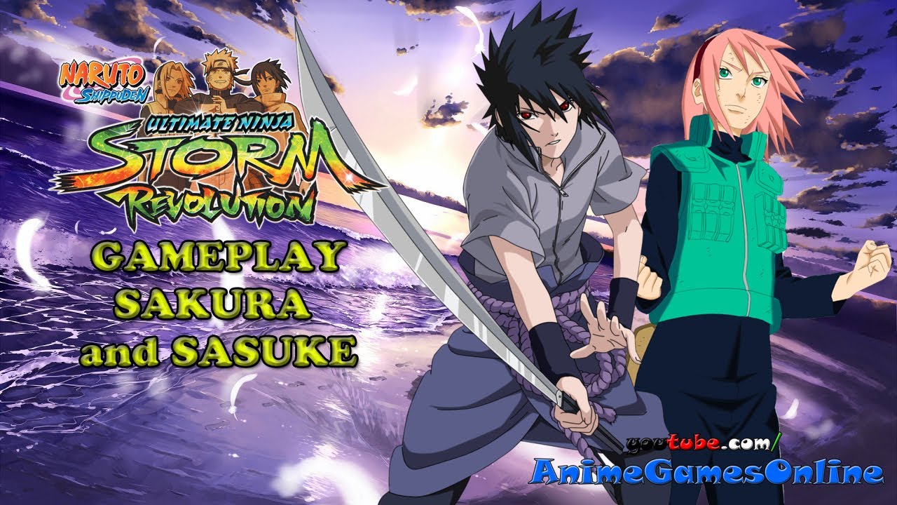 Naruto Shippuden Ultimate Ninja Storm Revolution Sakura and Sasuke OK ...