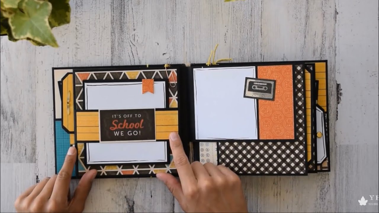 6 x 6 Mini Album | DCWV - Grade School Stack - YouTube