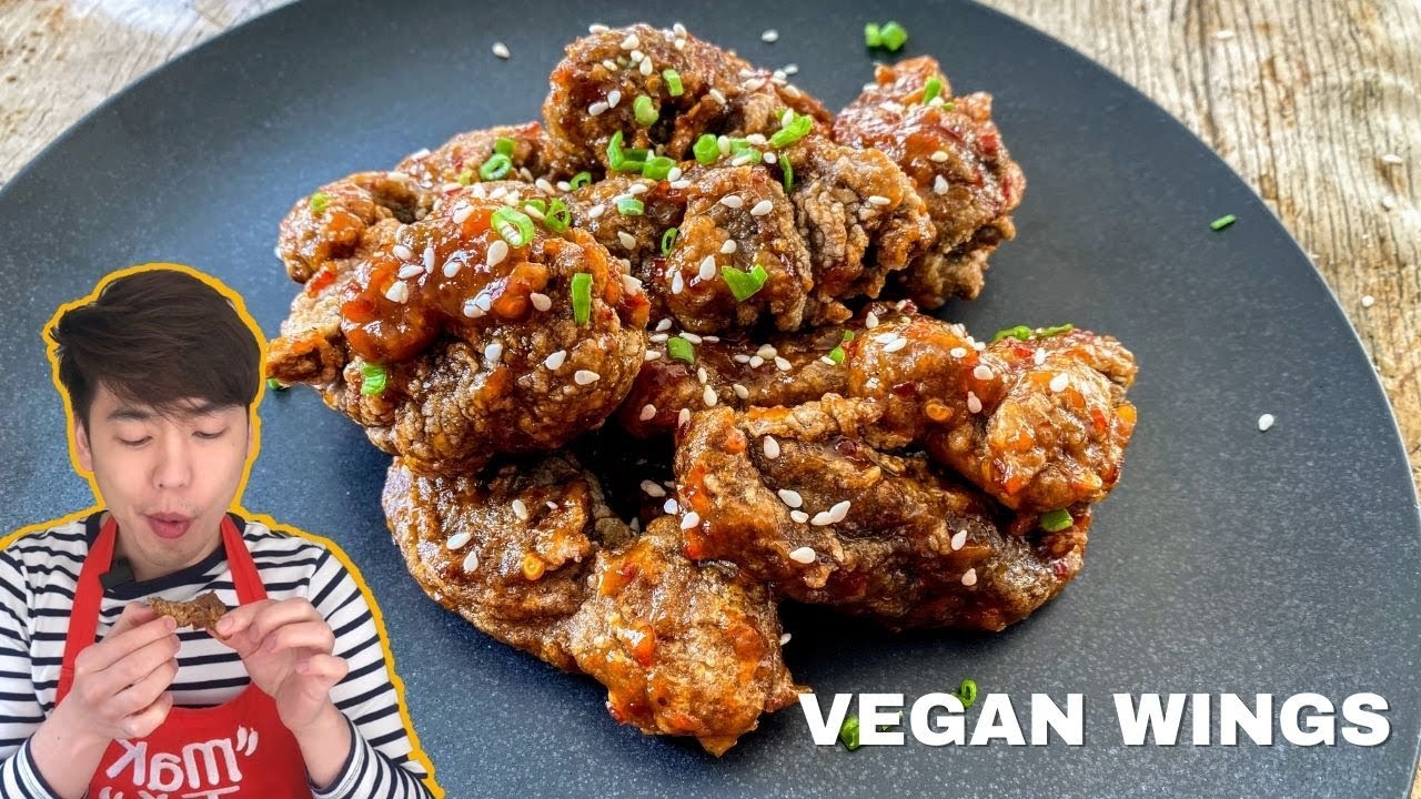 Malaysian Sweet Chilli Vegan Wings? | Mak Tok - YouTube