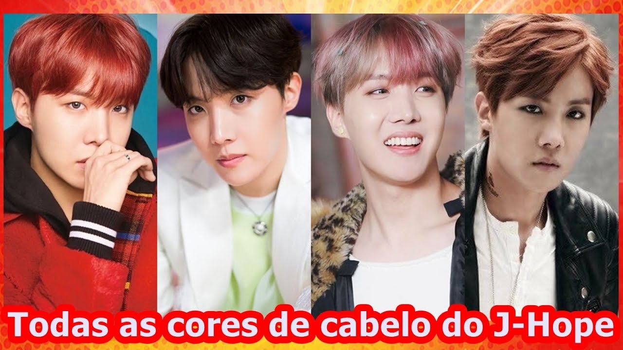 BTS - Todas as cores de cabelo do J-Hope - YouTube