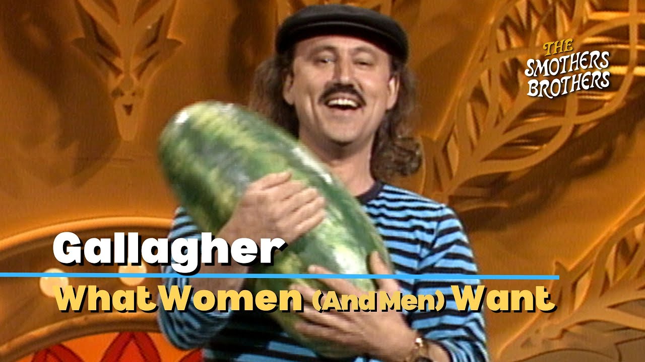 Gallagher: What Women (and Men) Want | The New Smothers Brothers Comedy ...