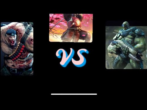 Zombie Frontier 4: General Simmons Boss VS Shogun Boss VS Predator Boss ...