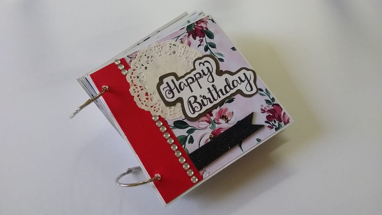 Beautiful Handmade Birthday Card | Birthday Gift Idea | Tutorial - YouTube