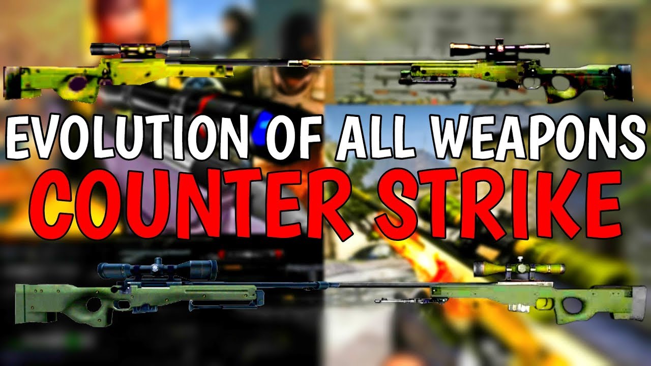 Evolution of All Weapons in Counter-Strike Games - YouTube