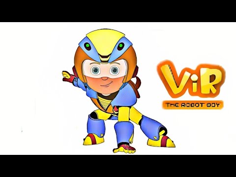 How to draw Vir The Robot Boy step by step|Drawing and Coloring Vir The ...