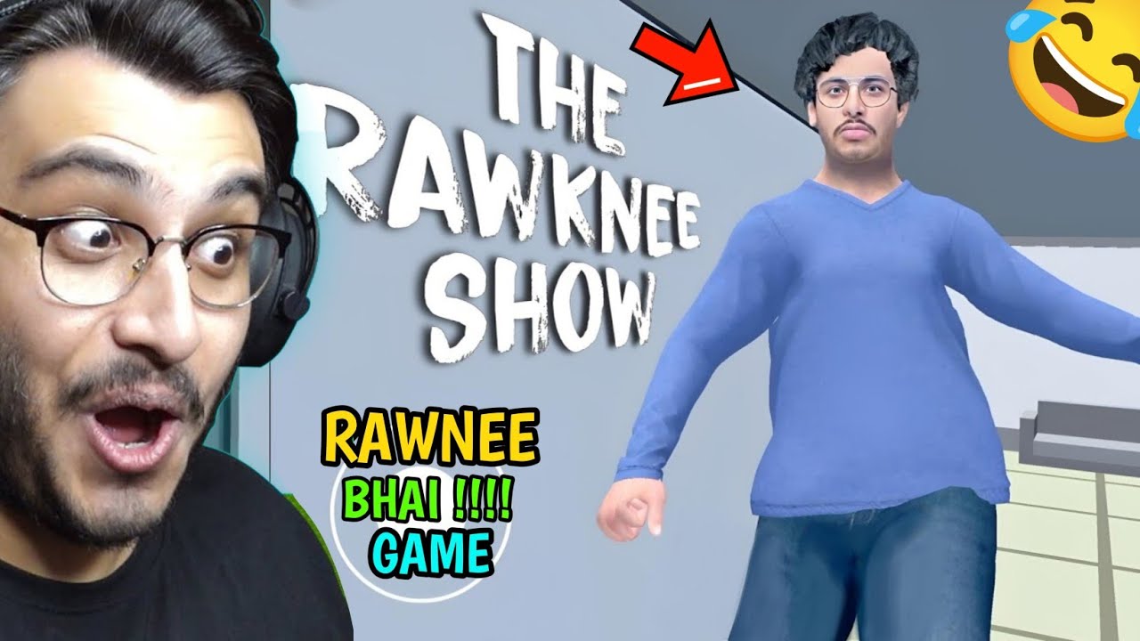 Trying THE RAWNEE SHOW Game 🤣 @TheRawKneeGames | Trying YouTuber Games ...