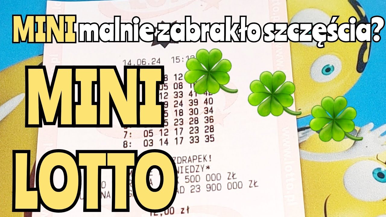 Zakłady Lotto. Mini Lotto! 8 zakładów 🍀🍀🍀 - YouTube