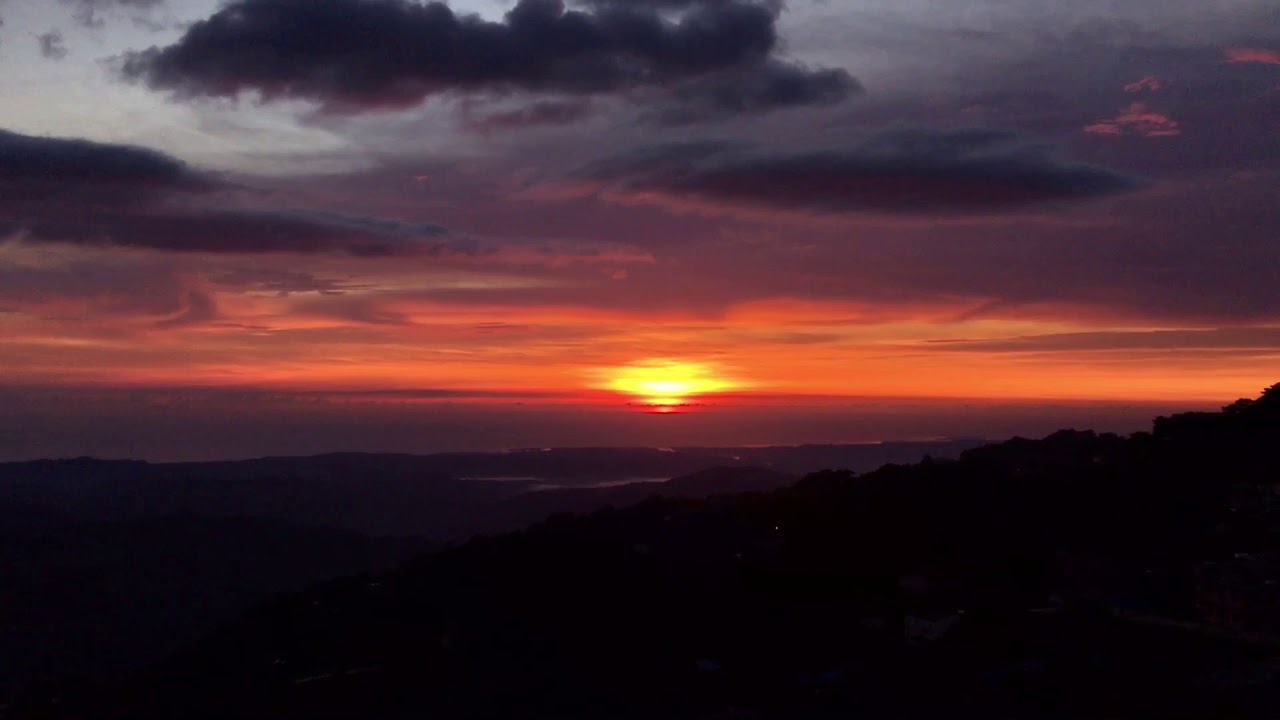 Baguio City Sunset 💕 - YouTube