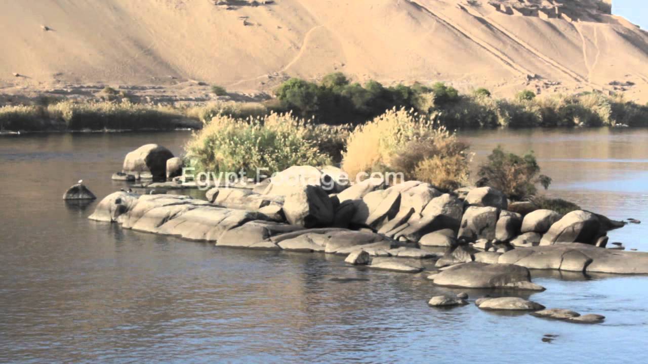 nile river rocks - YouTube