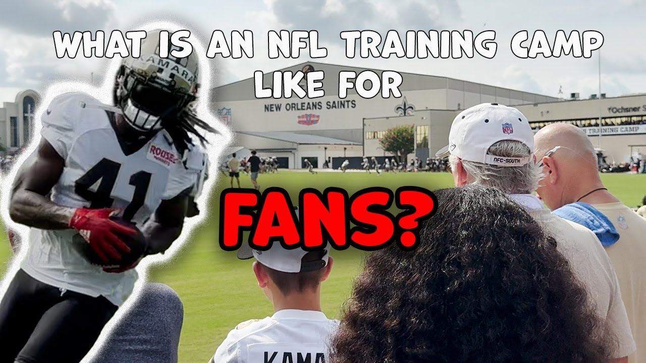 What is an NFL training camp like for fans? - YouTube