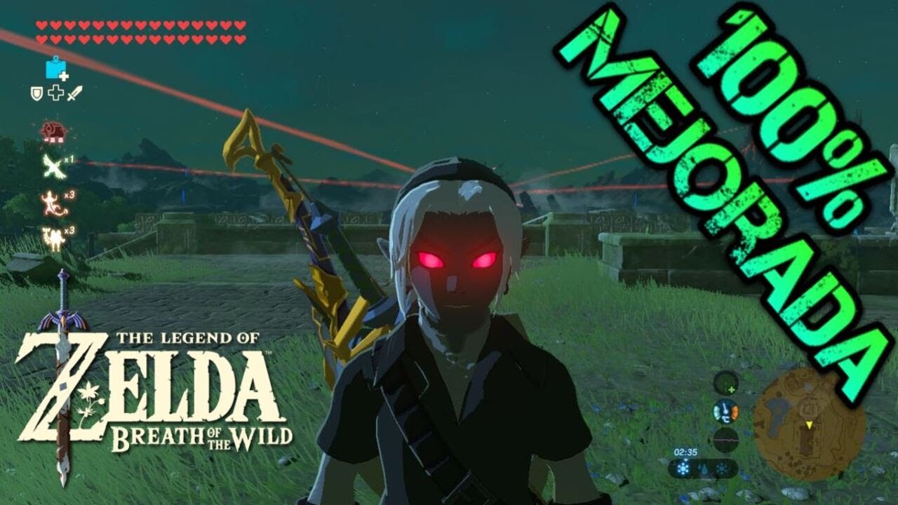 Como Obtener El Traje De Link Oscuro Zelda Breath Of The Wild - YouTube