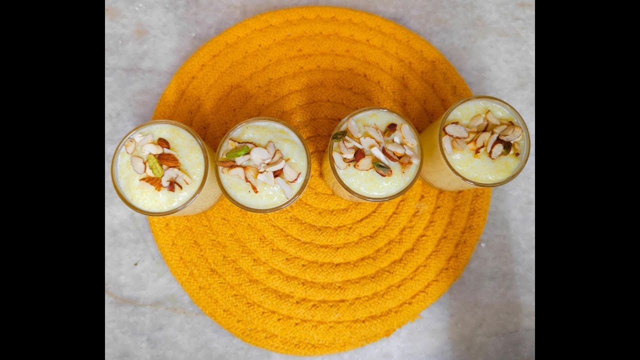 Phirni Recipe l Shahi Phirni l Diwali Special 🪔 - YouTube