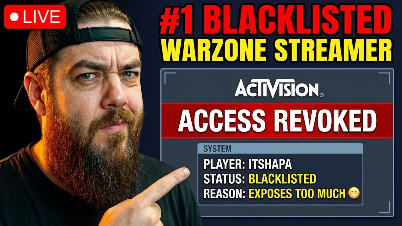 #1 Blacklisted Warzone Streamer EXPOSED LIVE (For Telling the Truth ...