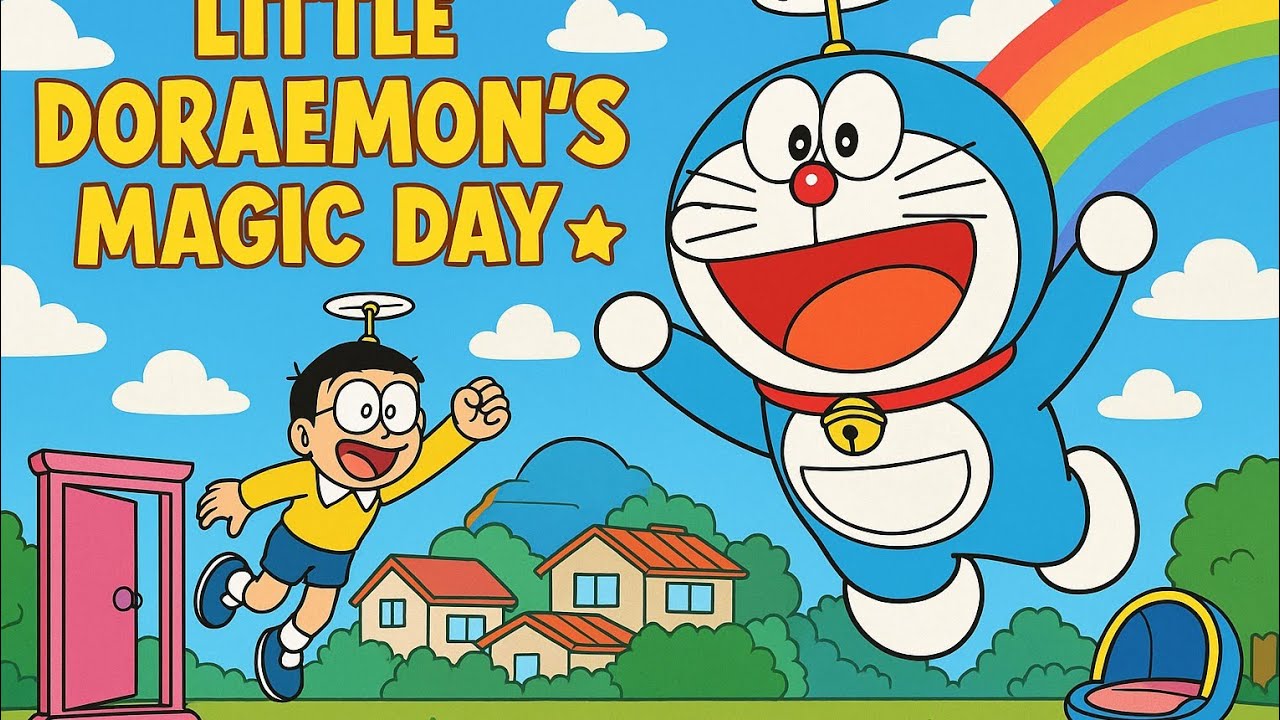 Little Doraemon’s Magic Day | Doraemon Kids Poem & Cartoon Adventure ...