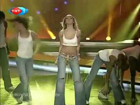 Hadise - Dum tek tek Crazy For You Eurovision 2008 Turkey's Song (Eurovision Türkiye Şarkısı)
