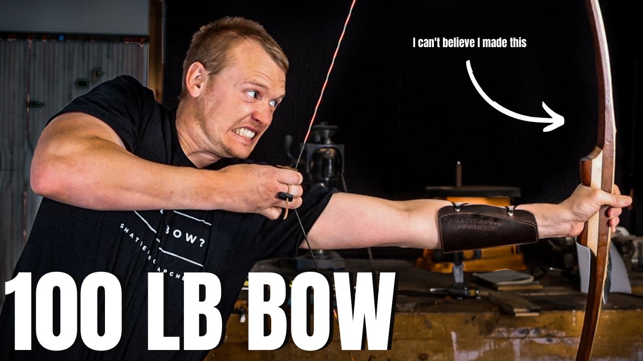 DIY | MONSTER BAMBOO/IPE 100LB BOW BUILD! "A complete beast" (pt. 3 ...