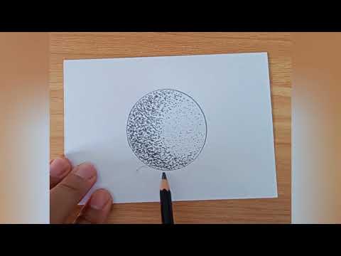How to draw with Stippling Technique #drawing #drawingtutorials - YouTube