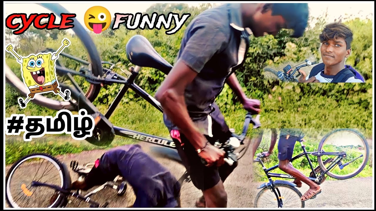 🚲How to ride a wheelie on a cycle|tha cycle stunt 😜fun video|#cycle ...