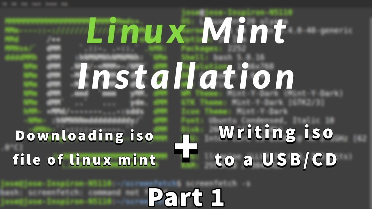 How to download an iso file of Linux mint and How to Write/Burn it to a ...