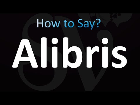 How to Pronounce Alibris (Correctly!) - YouTube