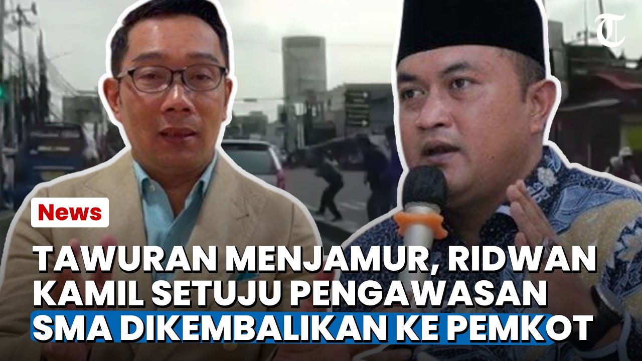 Tawuran Menjamur di Bogor, Ridwan Kamil Setuju Pengawasan SMA ...
