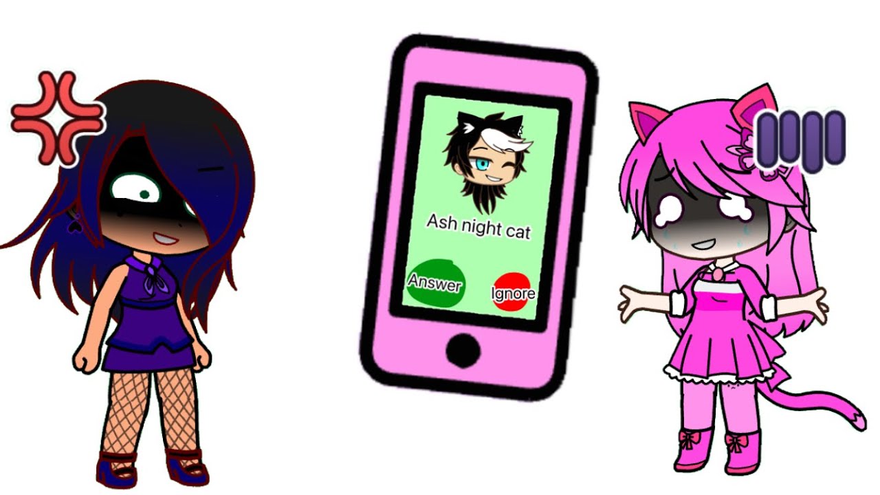 Telephone meme/ gacha club - YouTube