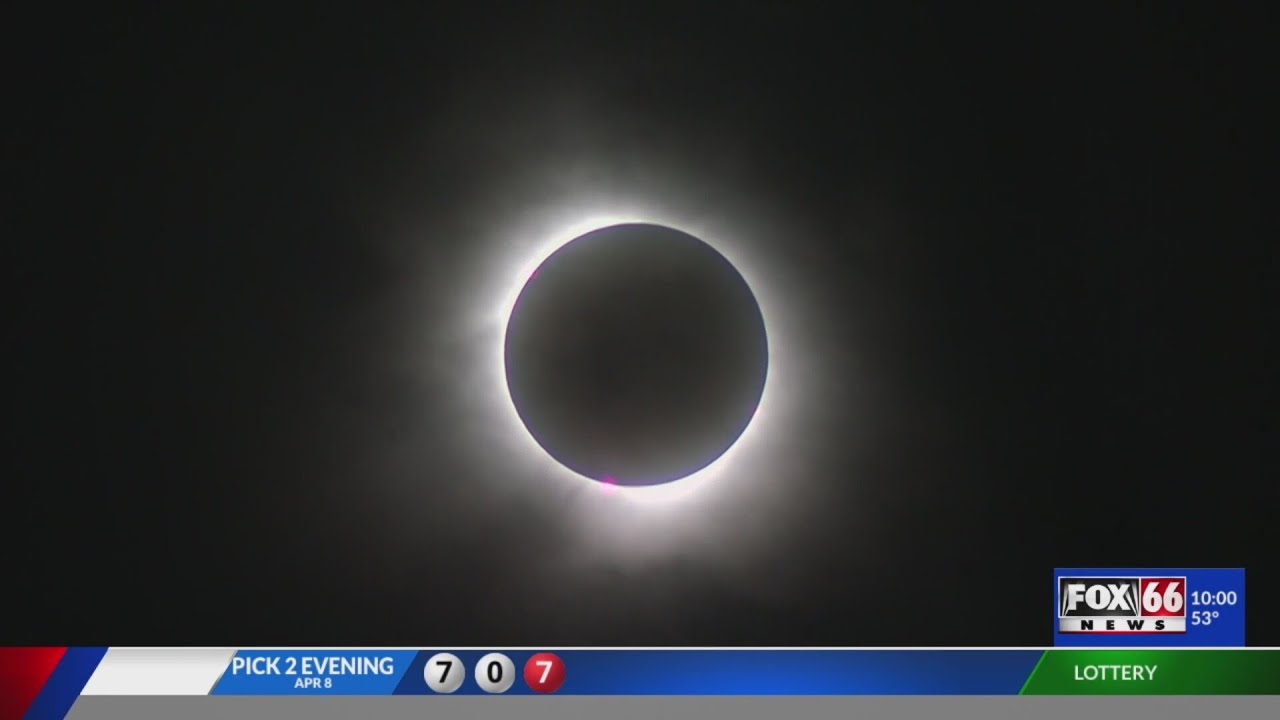 After months of preparation visitors, residents marvel at the total solar eclipse - YouTube