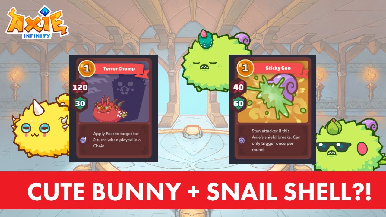Meta or Meme? Cute Bunny + Snail Shell Combo | Axie Infinity - YouTube