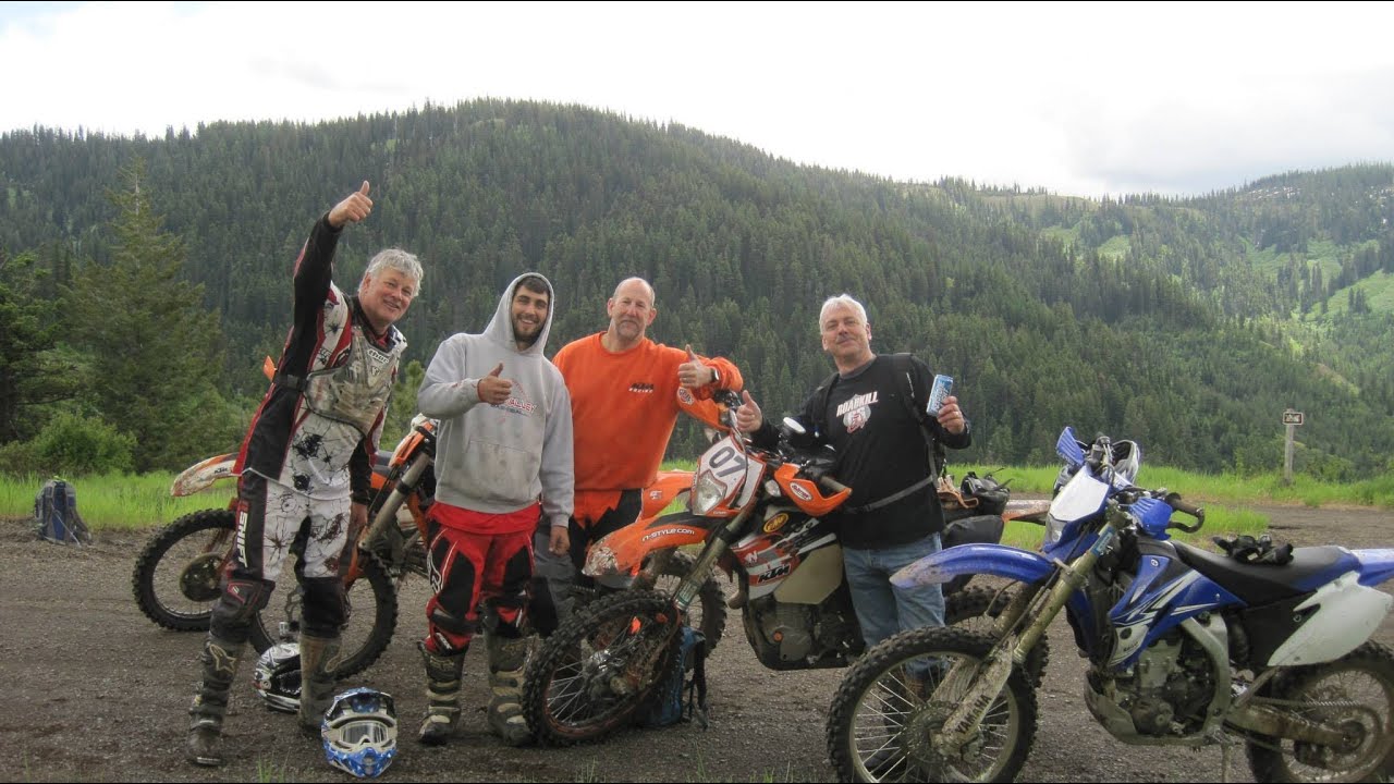 Dirt Bike Ride on NF SF Walla Walla River 06 16 14 - YouTube