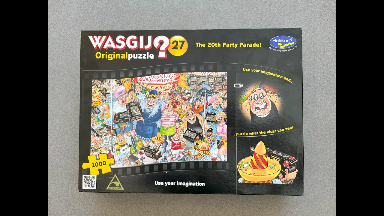 Wasgij Original 27 - The 20th Party Parade solution - YouTube