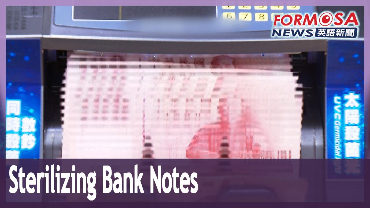 New ultraviolet currency detector sterilizes bank notes as they’re ...