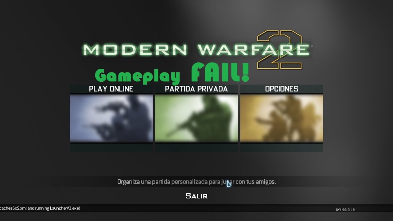 React IW4 MW2 Gameplay fail. - YouTube