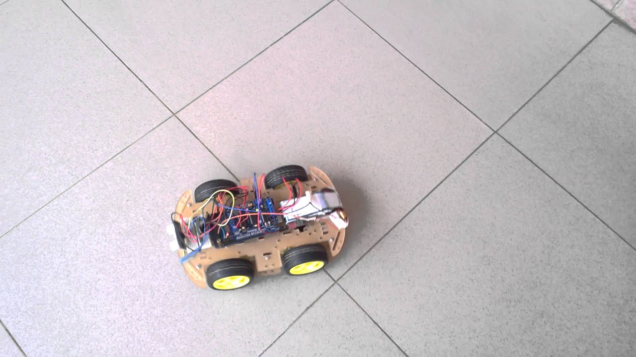 Bluetooth Controlled RC car with Automatic Brake System Final Test ...