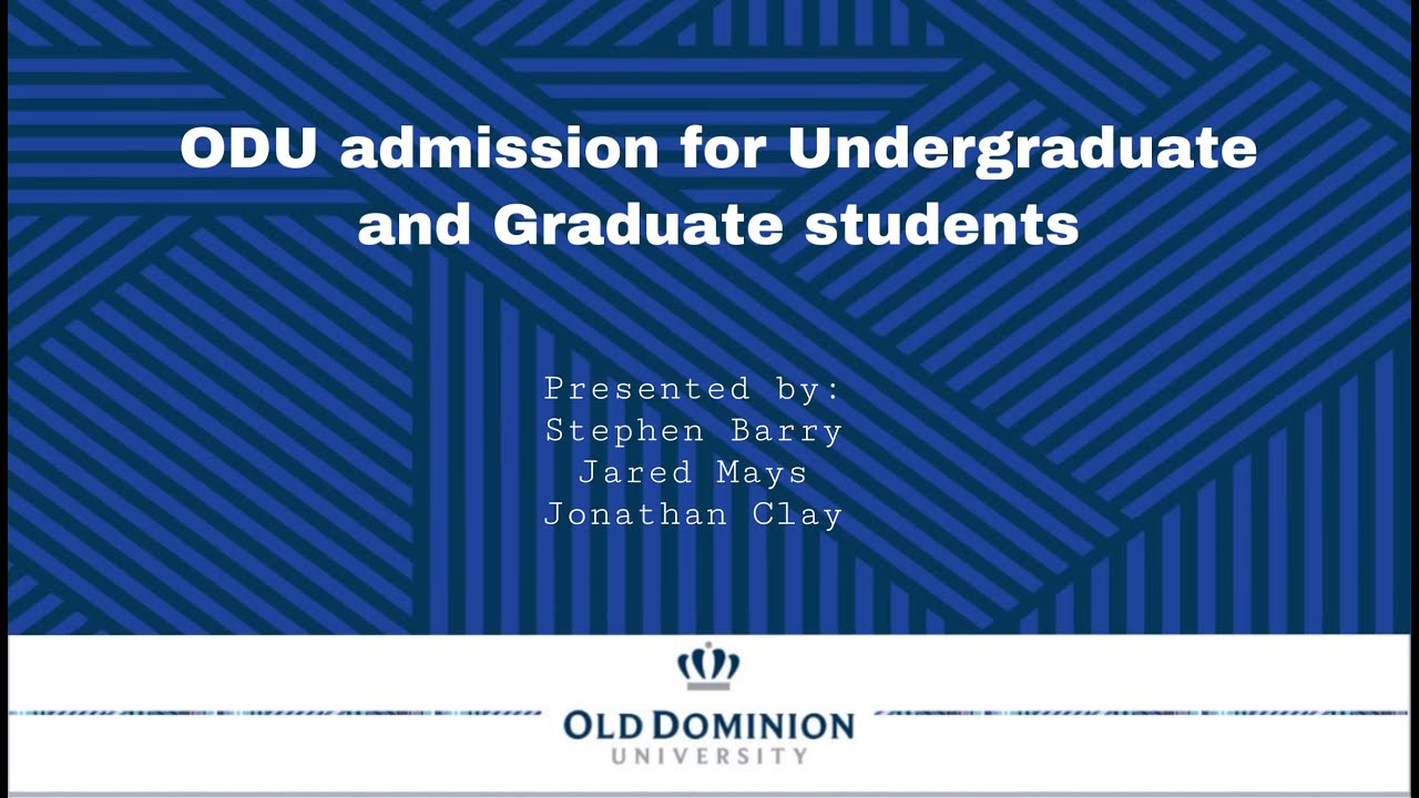 REYES 2021 - DAY4 - Panel - Odu Admission for Undergraduates and ...