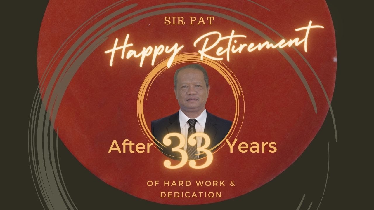 Happy Retirement | Sir Pat - YouTube
