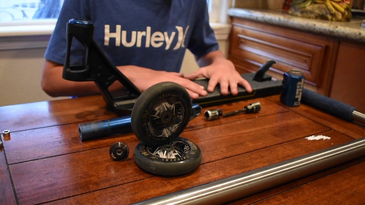 Custom Street Scooter Build - YouTube