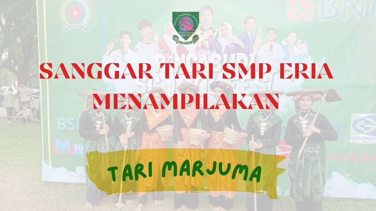 Tari Majuma Sanggar Tari SMP ERIA Medan - YouTube